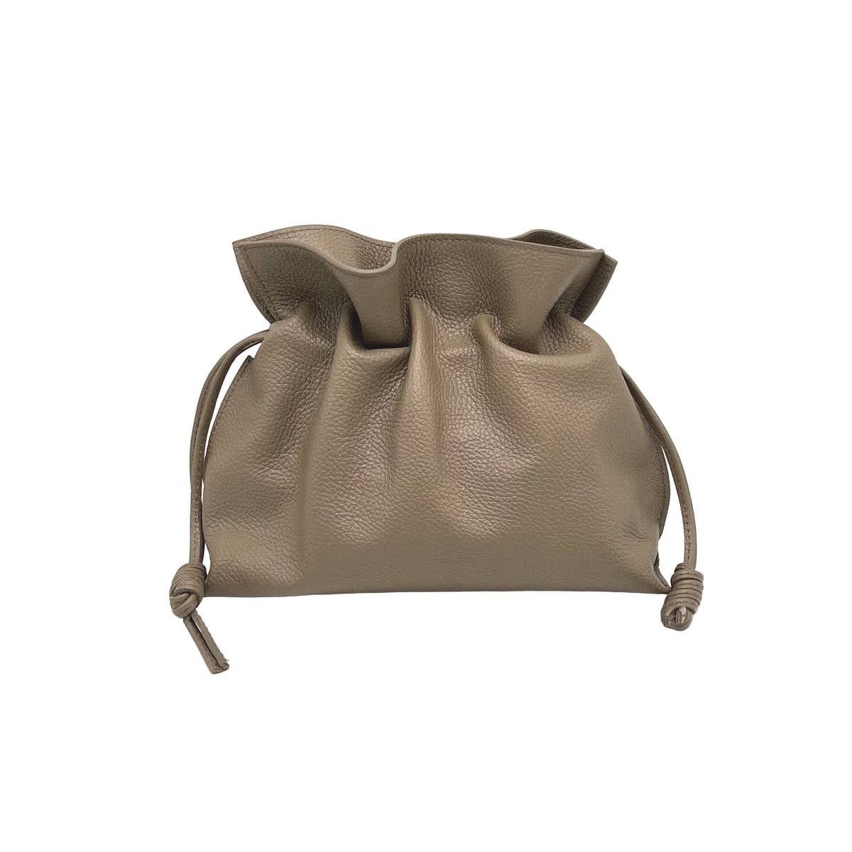 LEATHER DRAWSTRING POUCH – ENAZ