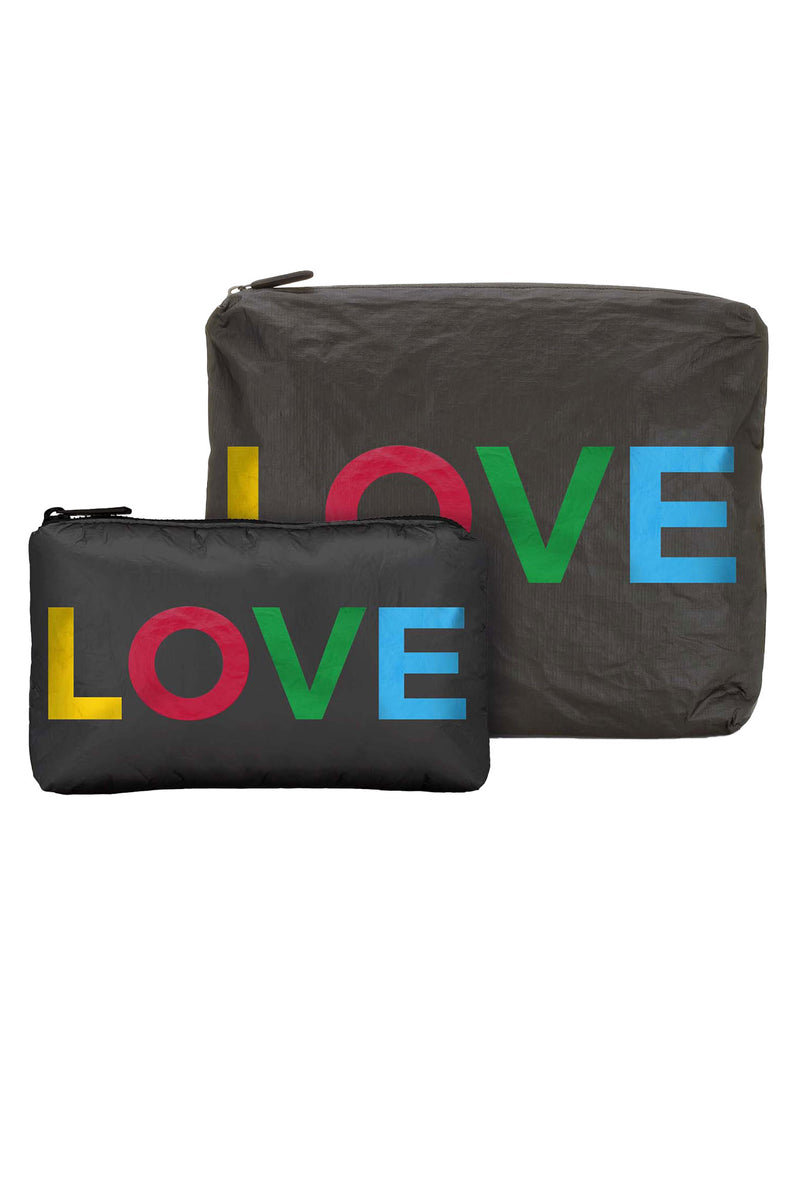 Hi Love Travel- Set of 2 Packs with Rainbow LOVE – ENAZ