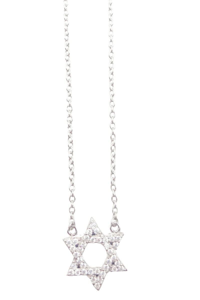 PAVE CZ STAR OF DAVID – ENAZ